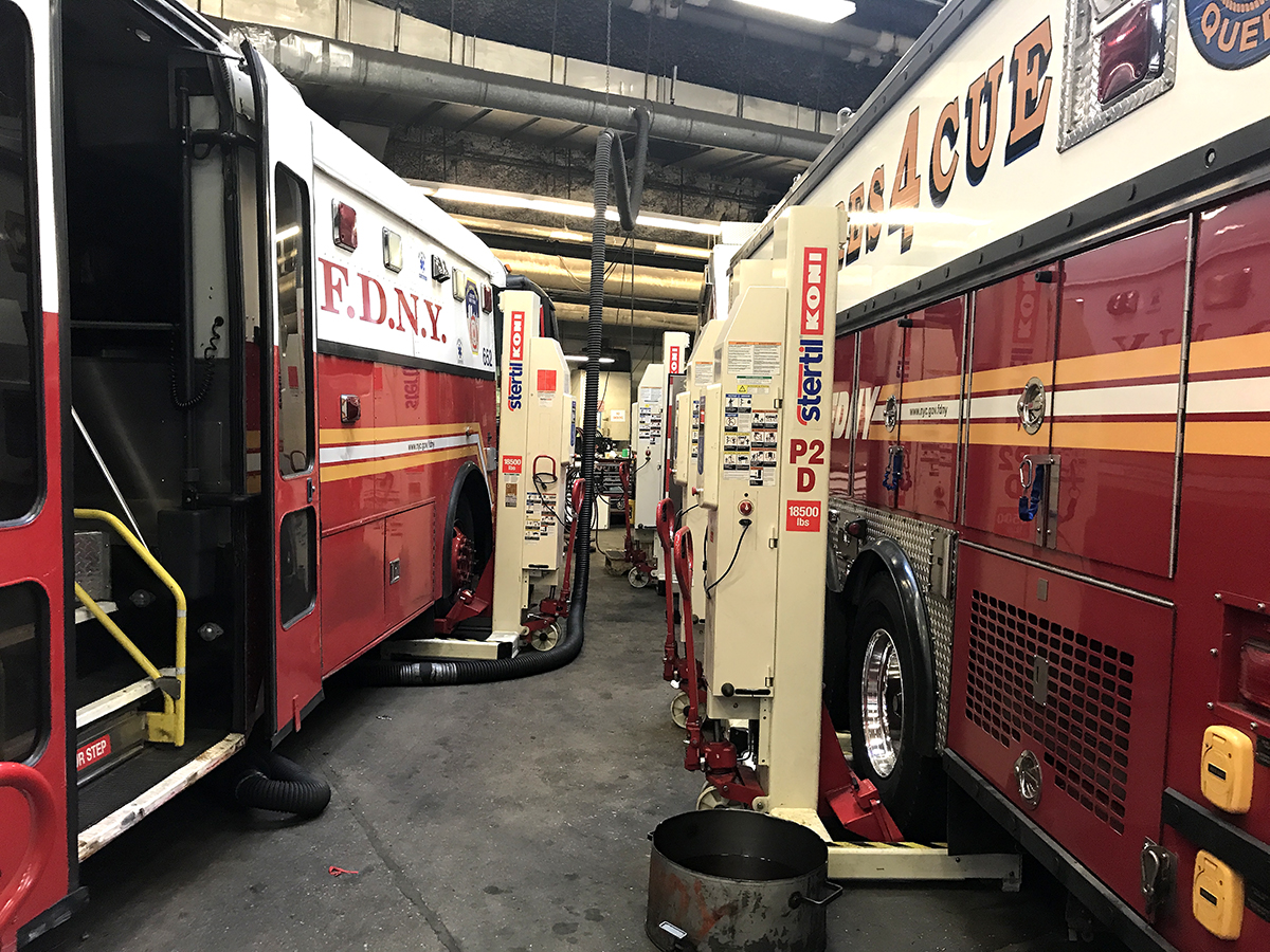 Inside the FDNY Fleet Repair Facility - Keeping the Nation's Largest ...
