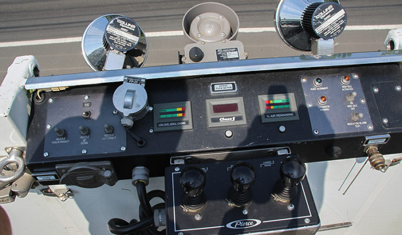 SOLD SOLD SOLD 1999 Pierce 100' Aerial Platform Quint - Command Fire ...