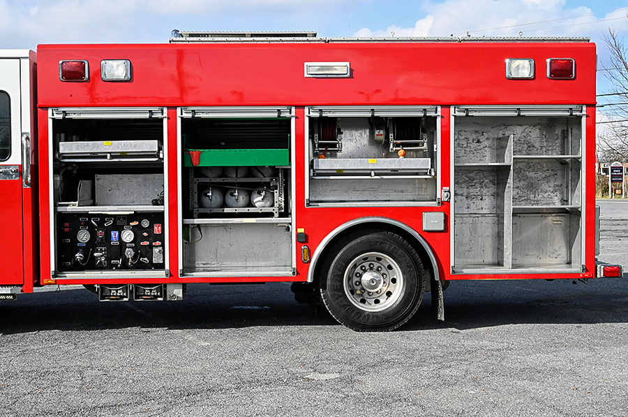 SOLD SOLD SOLD 2003 SPARTAN/SVI HEAVY RESCUE WITH PUMP AND CASCADE ...